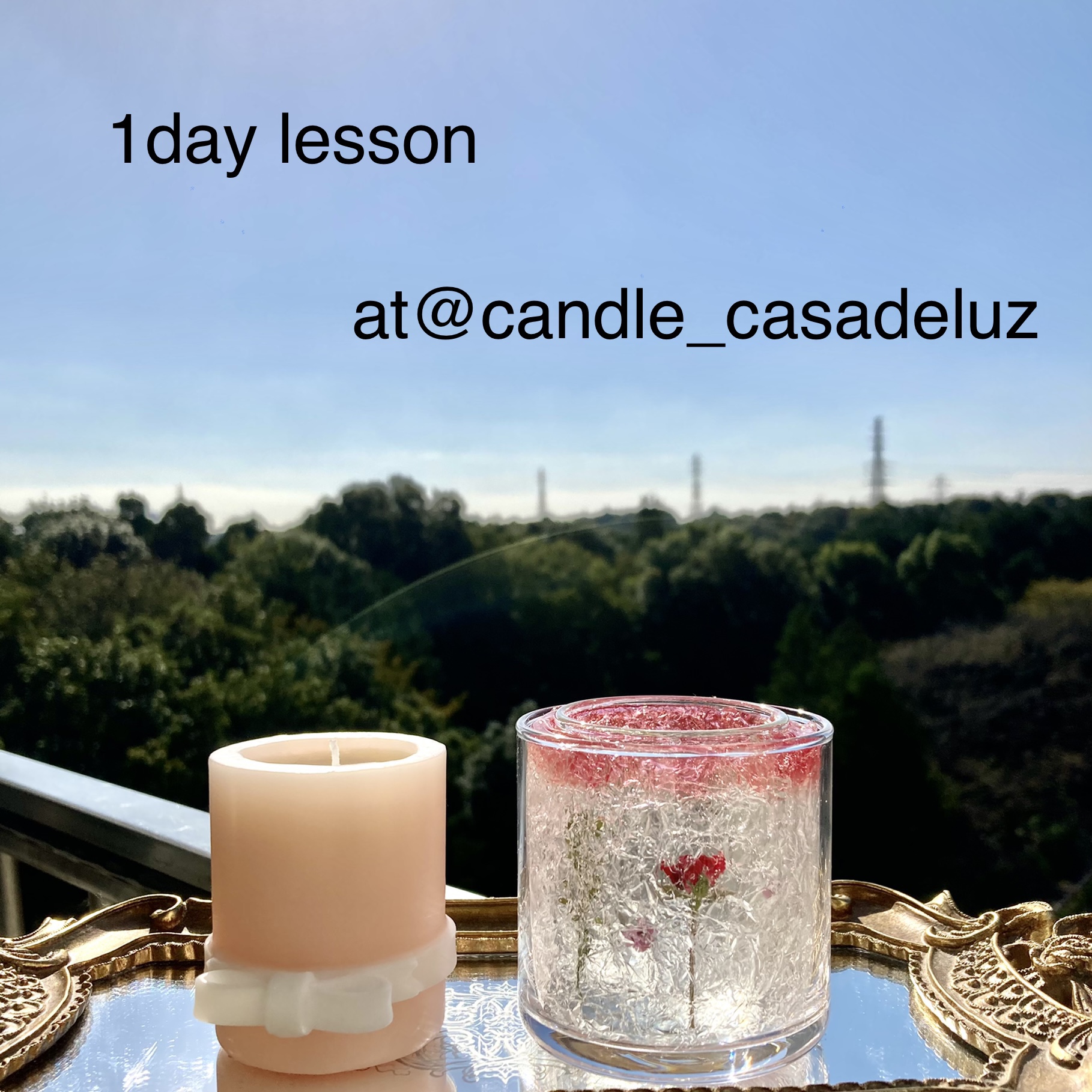 Special 1day lesson – Fuwaricandle